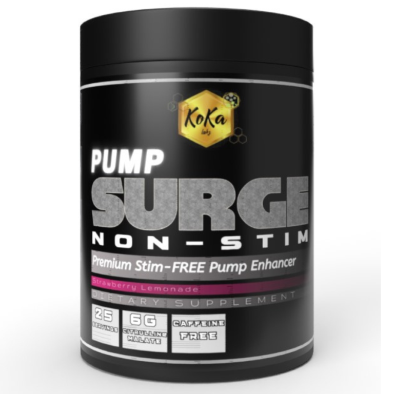 Koka Labz Pump Surge: Non-Stim Pre-Workout Reviewed KOKA LABZ